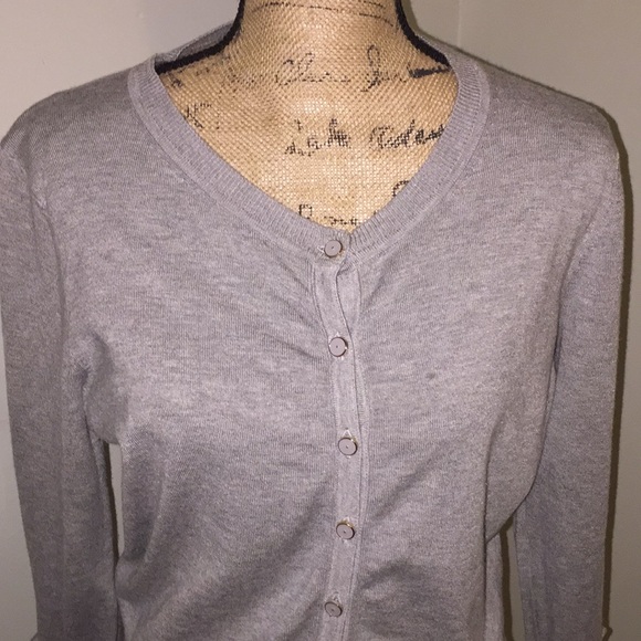 Philosophy | Sweaters | Gray Button Up Sweater | Poshmark